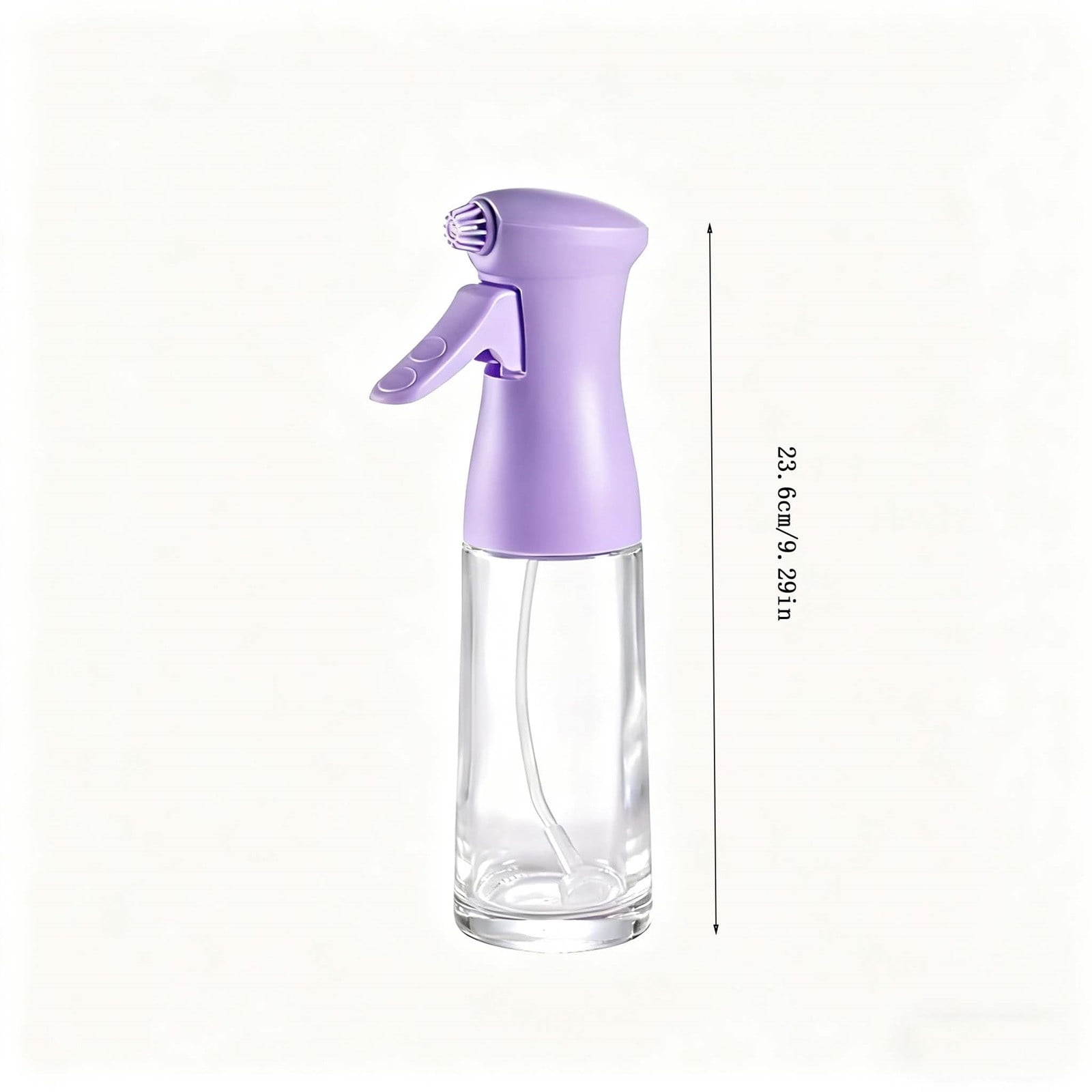 Xecvkr Glass Oil Spray Bottle 200ml Adjustable Nozzle Kitchen Cooking ...