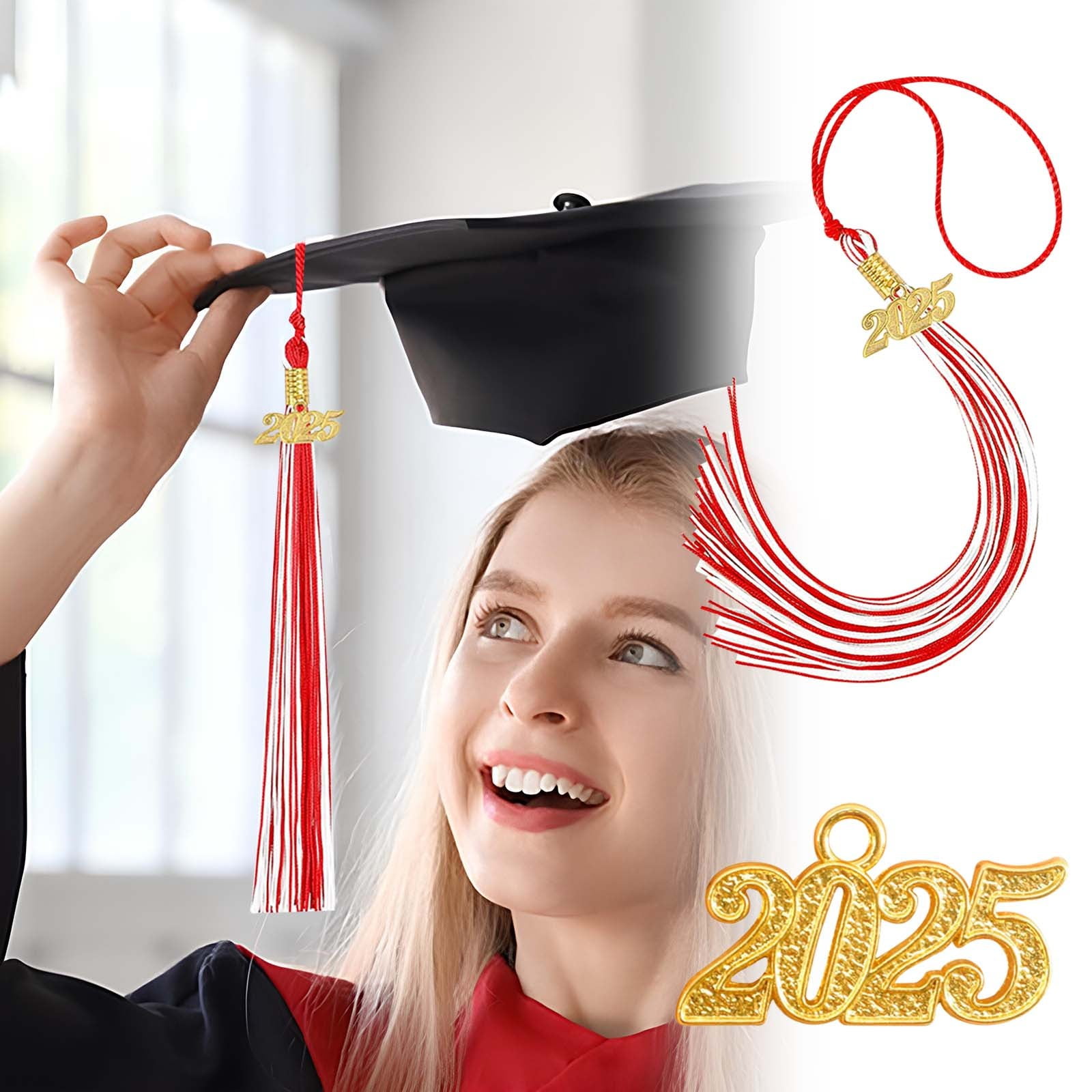 Xecvkr Graduation Cap Tassel Doctoral Academic Hat 2026 Ceremony ...