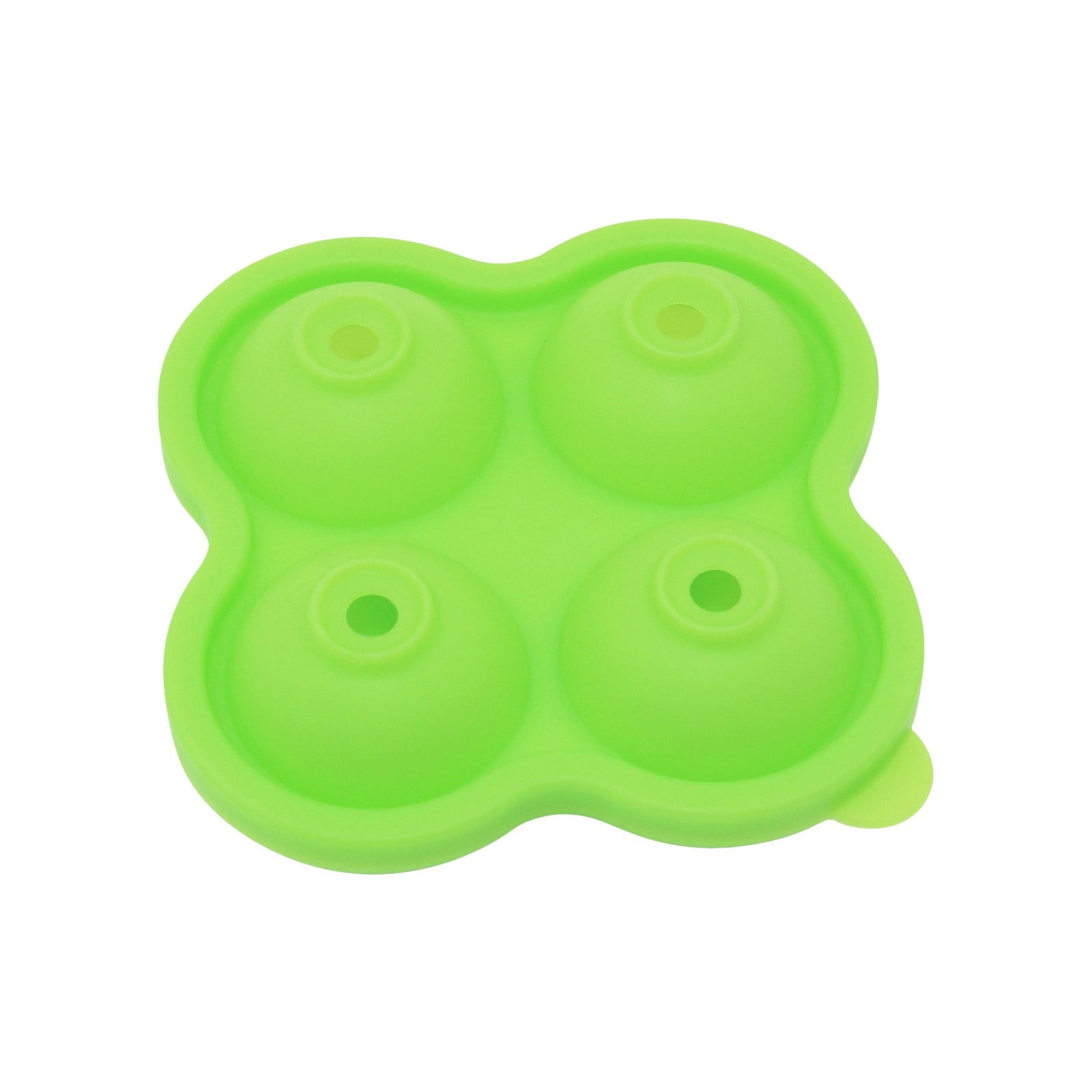 Xecvkr Ice Tray Molds 4-Cavity Basketball Shape Silicone Ice Mold Tray ...