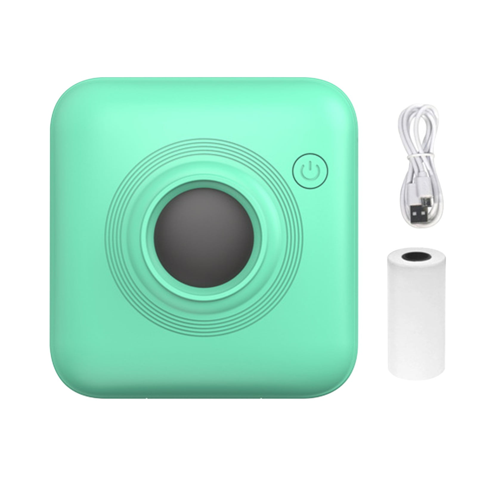 Xecvkr Mini Portable Multi-function Thermal Bluetooth Sticker Photo ...