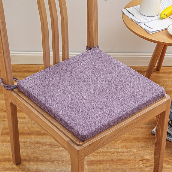 Xecvkr Sponge Dining Chair Cushion Thick Soft Removable Washable ...