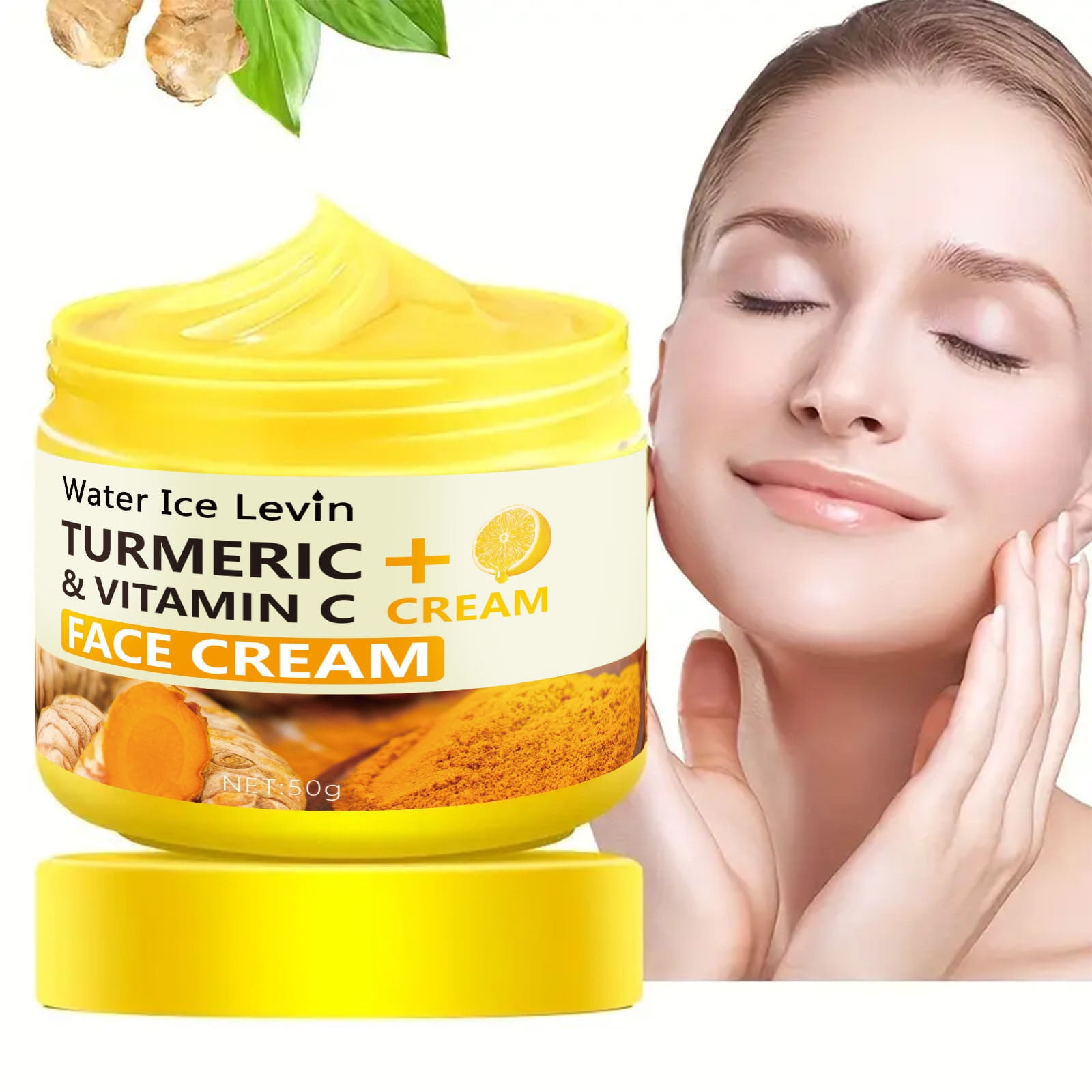 Xecvkr Turmeric Soothing Moisturizing Cream, 50g of Deep Nourishment ...