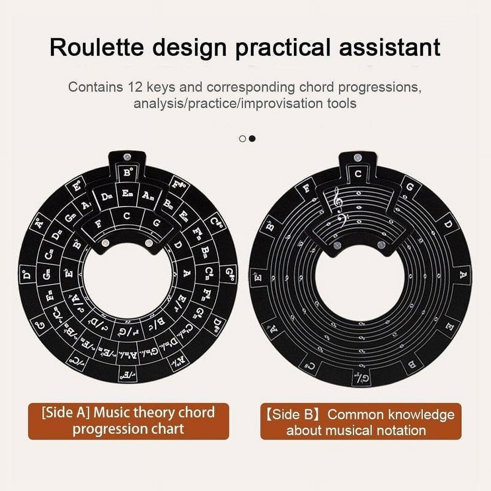 Christmas Clearance Xecvkr Ultimate Guitar Chord Wheel in Aluminum ...