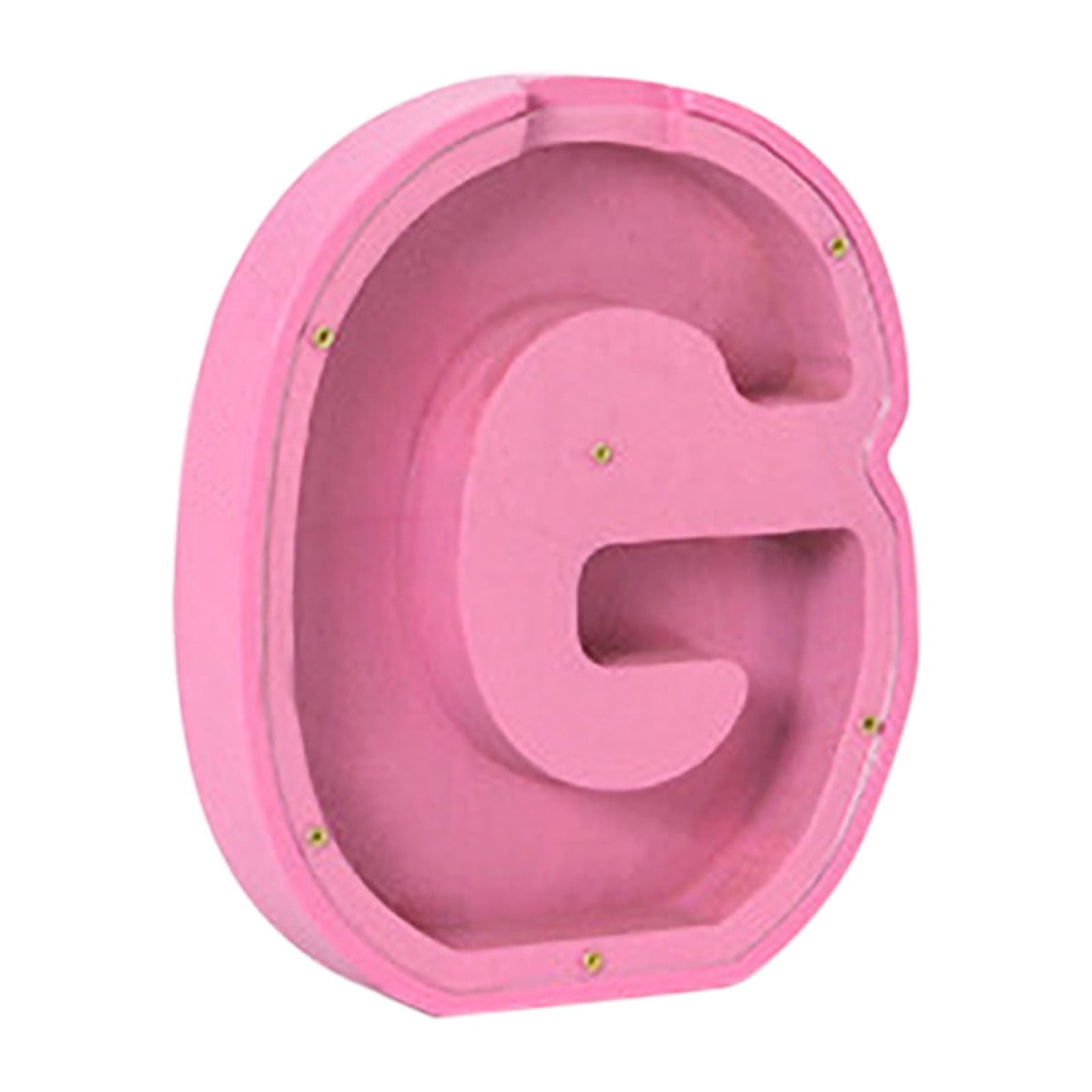 Xecvkr Wooden English Alphabet Money Box Personalized Coin Cash Bank ...