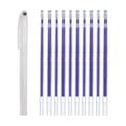 Xeede 4 Colors Heat Erasable Pens, Fabric Marking Pens, Friction Fabric ...