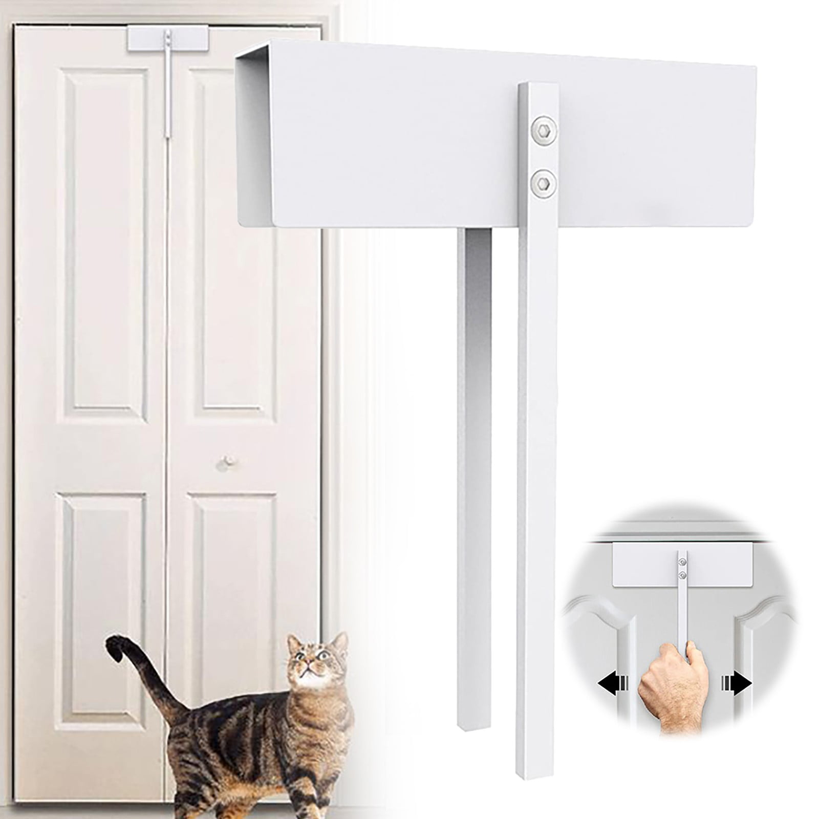 Xeede Bifold Door Lock, Closet Door Lock, Sliding Door Lock, Metal ...