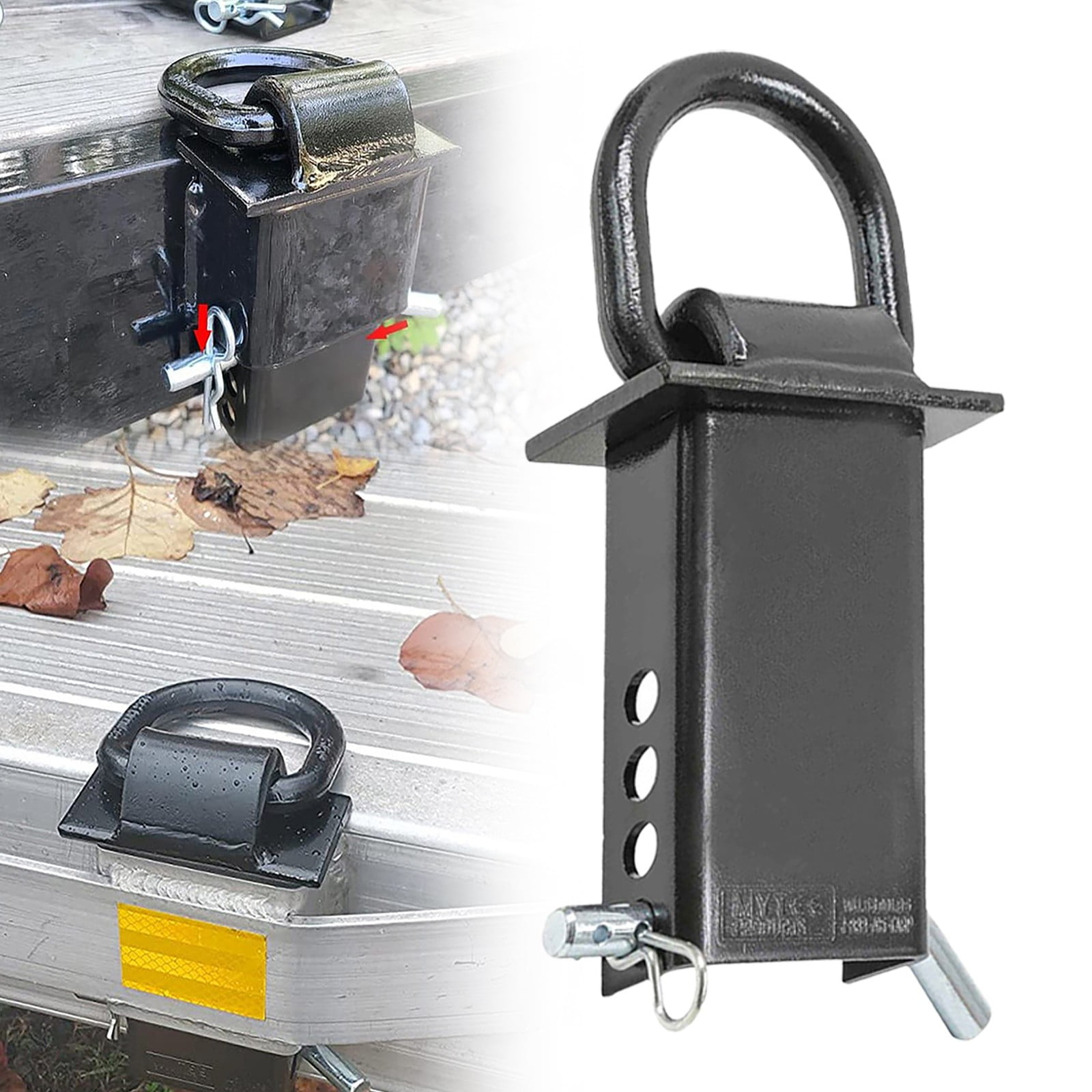 Xeede D Rings Heavy Duty Stake Pocket D Ring Trailer Accessories ...