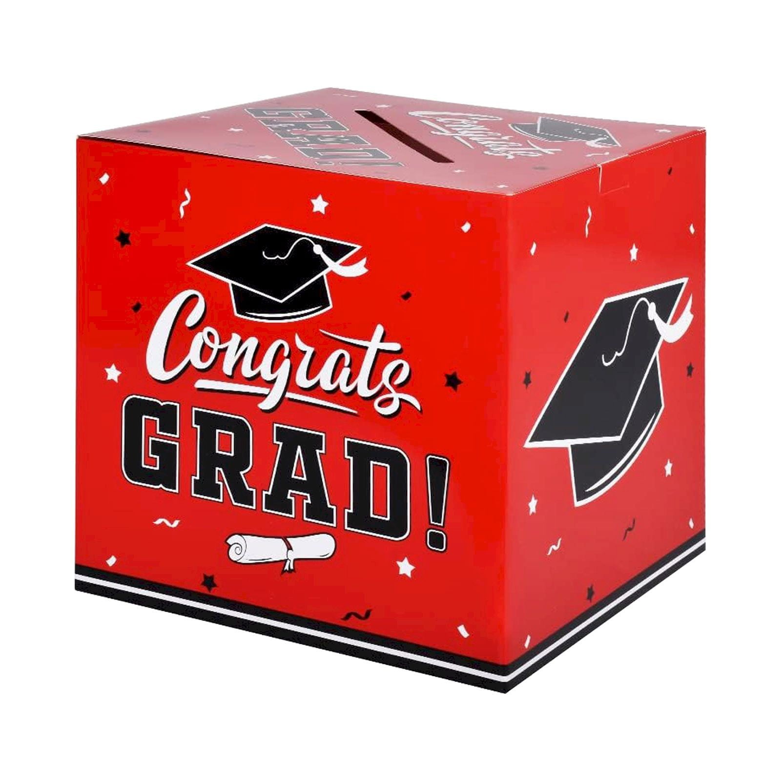 Xeede Graduation Decorations, Graduation Card Box with 30 Pcs Advice ...