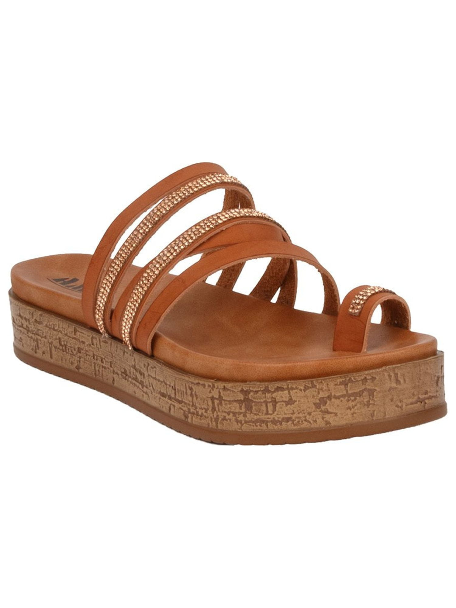 Xehar Women's Platform Slides Summer Flip Flop Beach Toe Ring Sandal ...