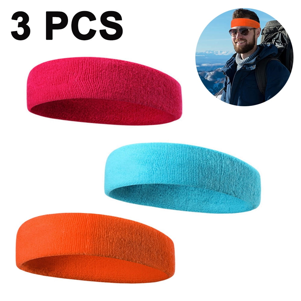 Xelparuc Moisture Wicking Cotton Terry Cloth Sweatband - Walmart.com