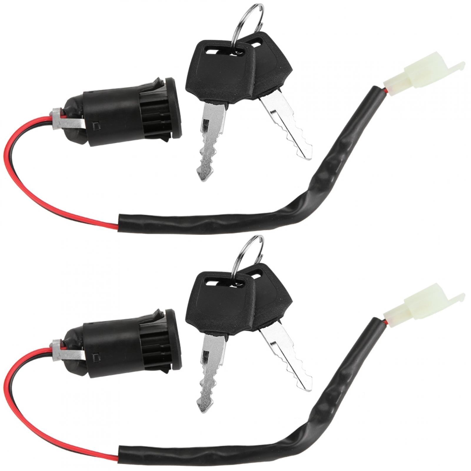 Xemplaro 2 pcs Ignition Switch Lock and Key Set for Bike Tricycle ...