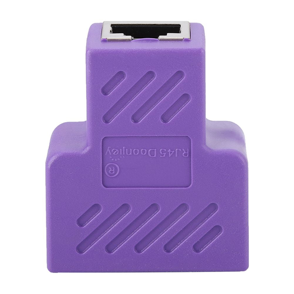 Xemplaro 3.5MM Male 3-channel Network RJ45 8-core Jack Splitter Adapter ...