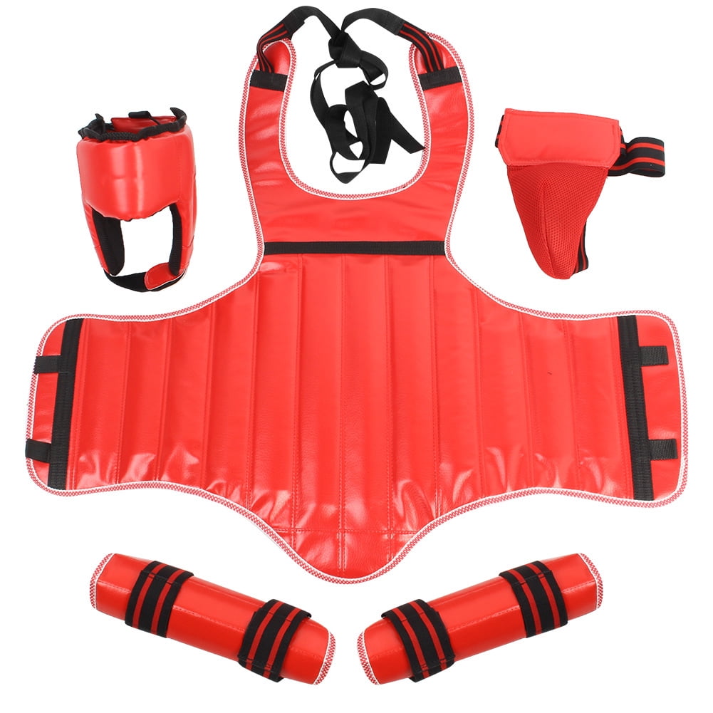 Xemplaro 4PCS/Set Universal Outdoor Boxing Combat Protective Gear Head ...