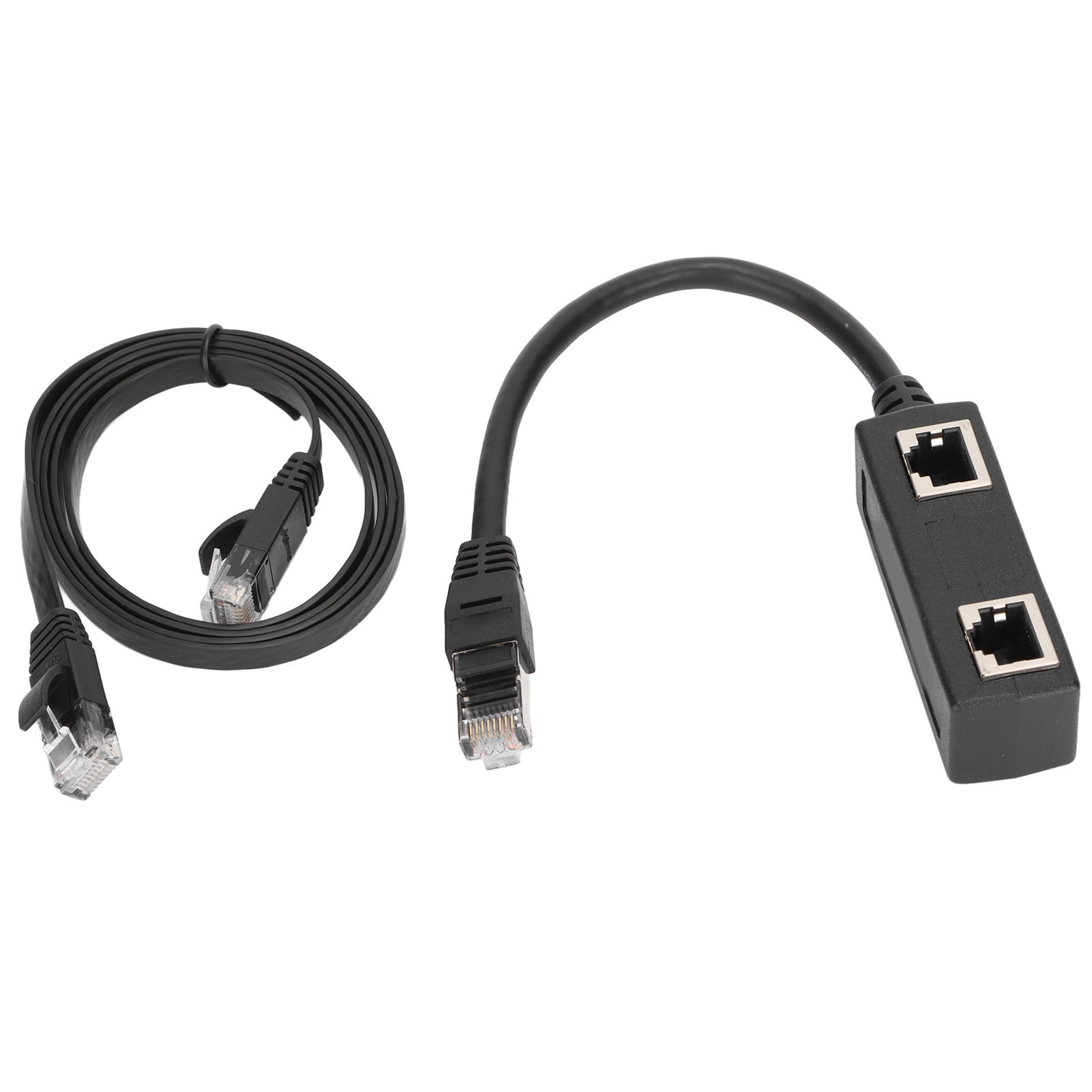 Xemplaro RJ45 Ethernet Adapter Cable Extension Function 1 to 2 Port ...