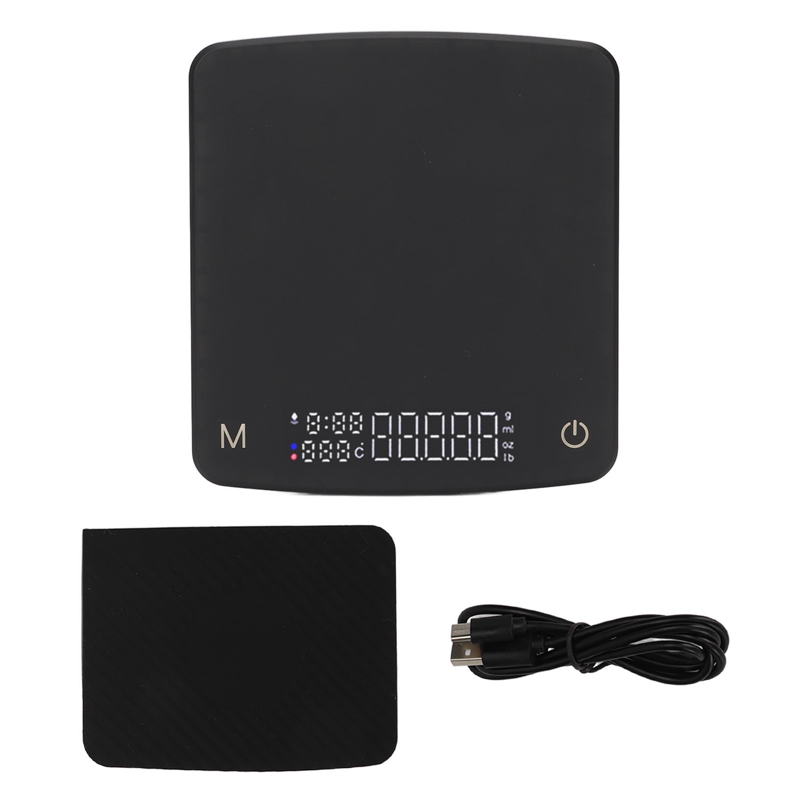 Xemplaro Tiny Coffee Scale Digital Drip Coffee Scale Rechargeable ...