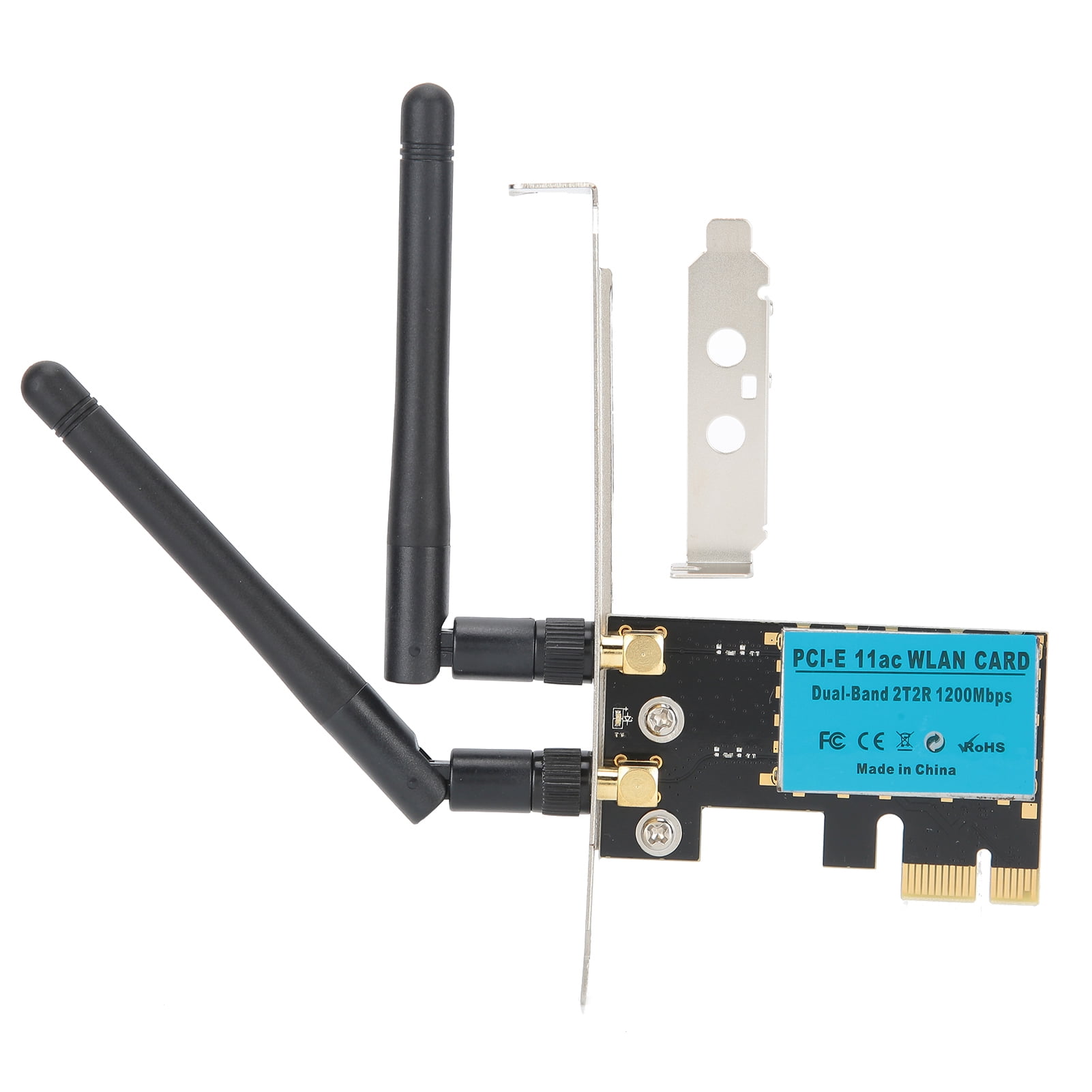 Xemplaro Wireless PCI‑E Network Card Dual‑Band 2.4G/5.8G Desktop ...