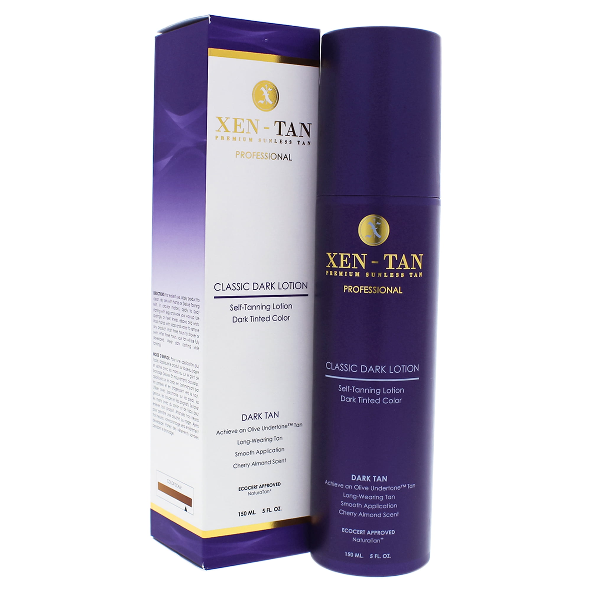 Xen-Tan Classic Dark Self Tanning Body Lotion, 5 Oz - Walmart.com