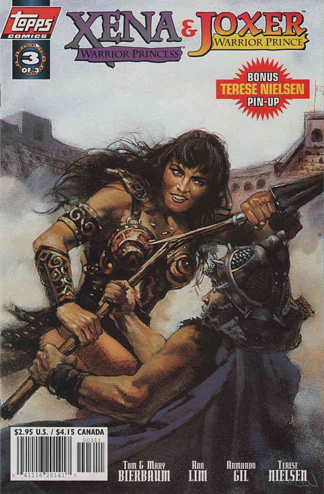 Xena: Warrior Princess/Joxer: Warrior Prince #3 VF ; Topps Comic Book - Walmart.com