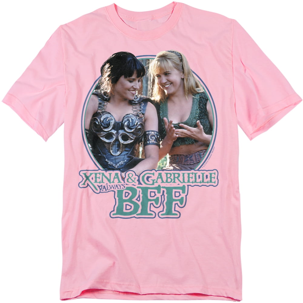 Xena: Warrior Princess Men's Bff T-shirt XX-Large Pink - Walmart.com