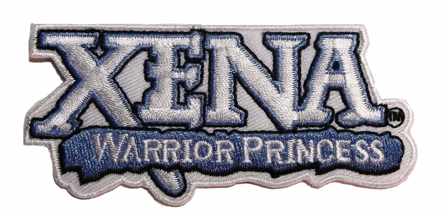 Xena Warrior Princess TV Series Name Logo 3 1/2" Embroidered Logo Patch ...