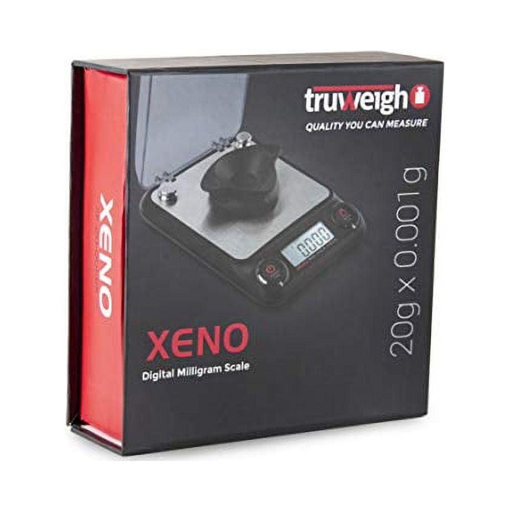 Xeno Digital Milligram Scale - 20g x 0.001g - Black - Digital Powder ...