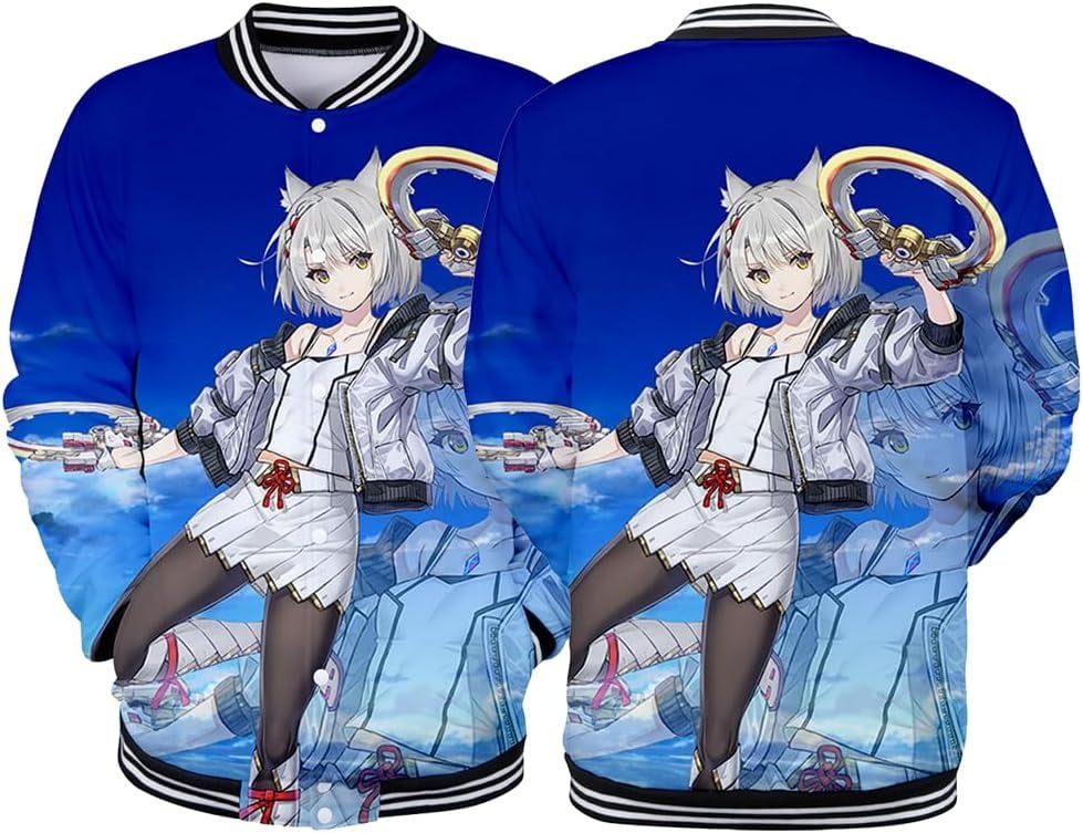 Xenoblade Chronicles 3 Game Merch Button Jacket Baseball Bomber Jacket ...