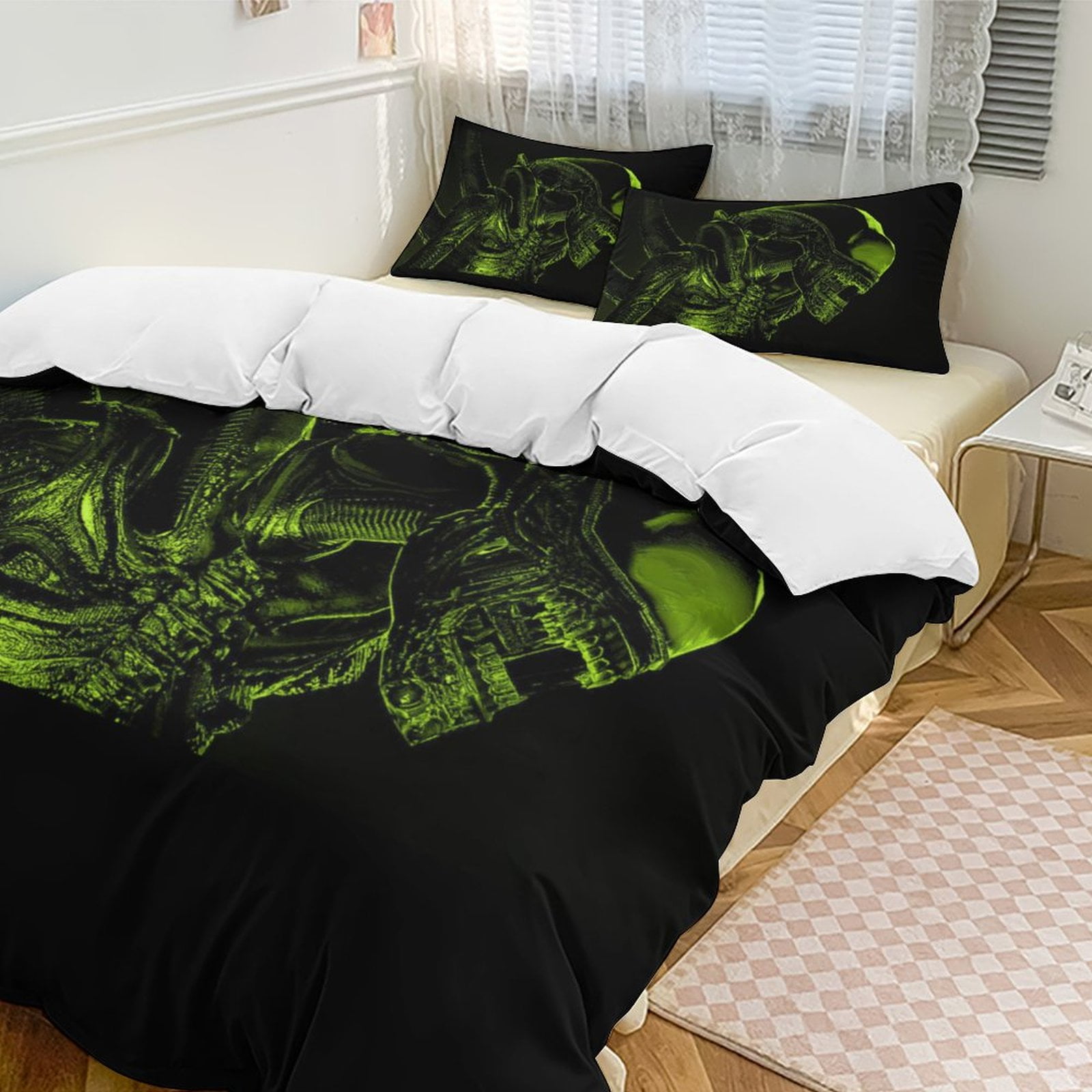Xenomorph Alien Vs Predator 25 Xenomorph Three Piece Duvet Cover Set ...