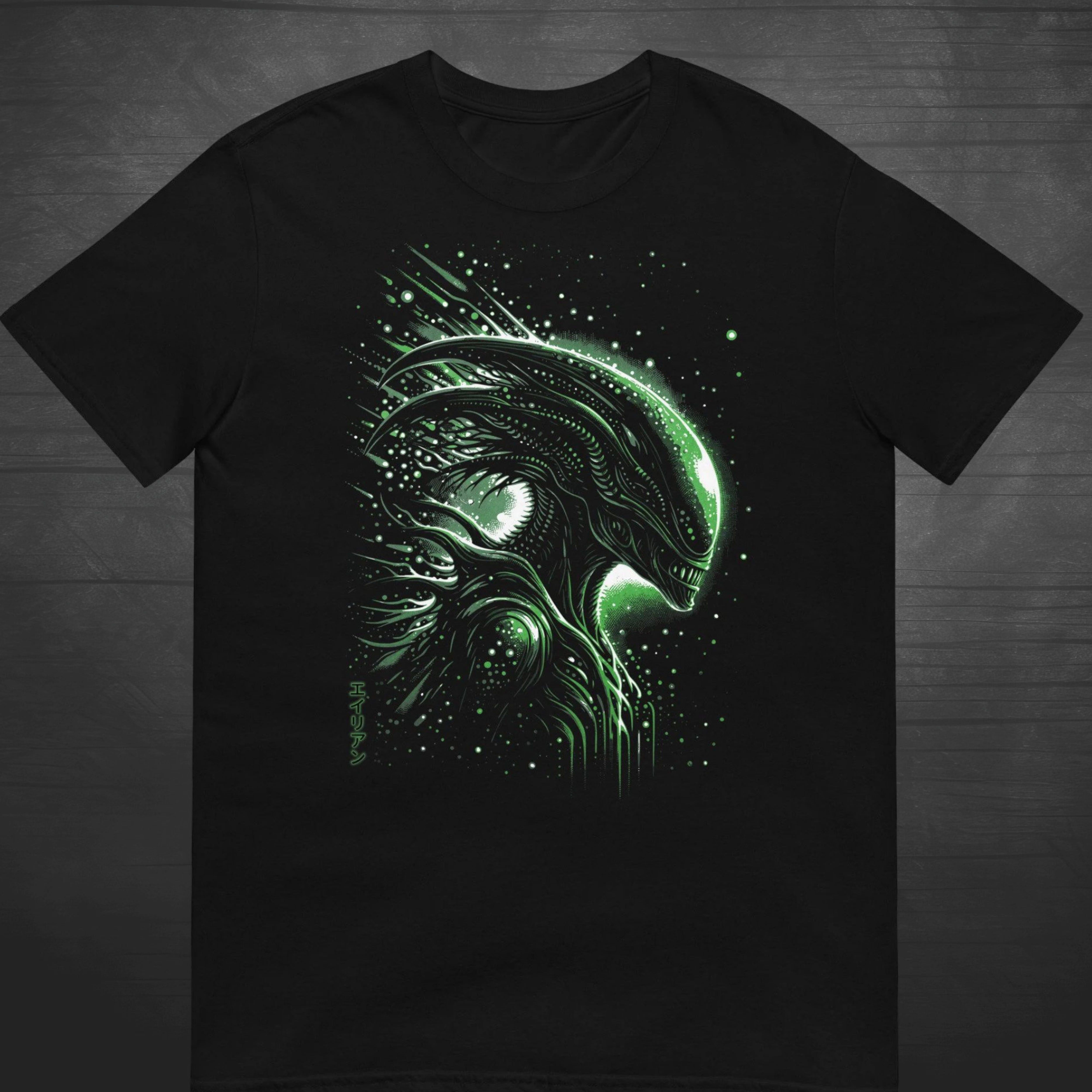 Xenomorph T-Shirt |Psychedelic Space Art |Alien Movie Fans |Japan エイリアン ...