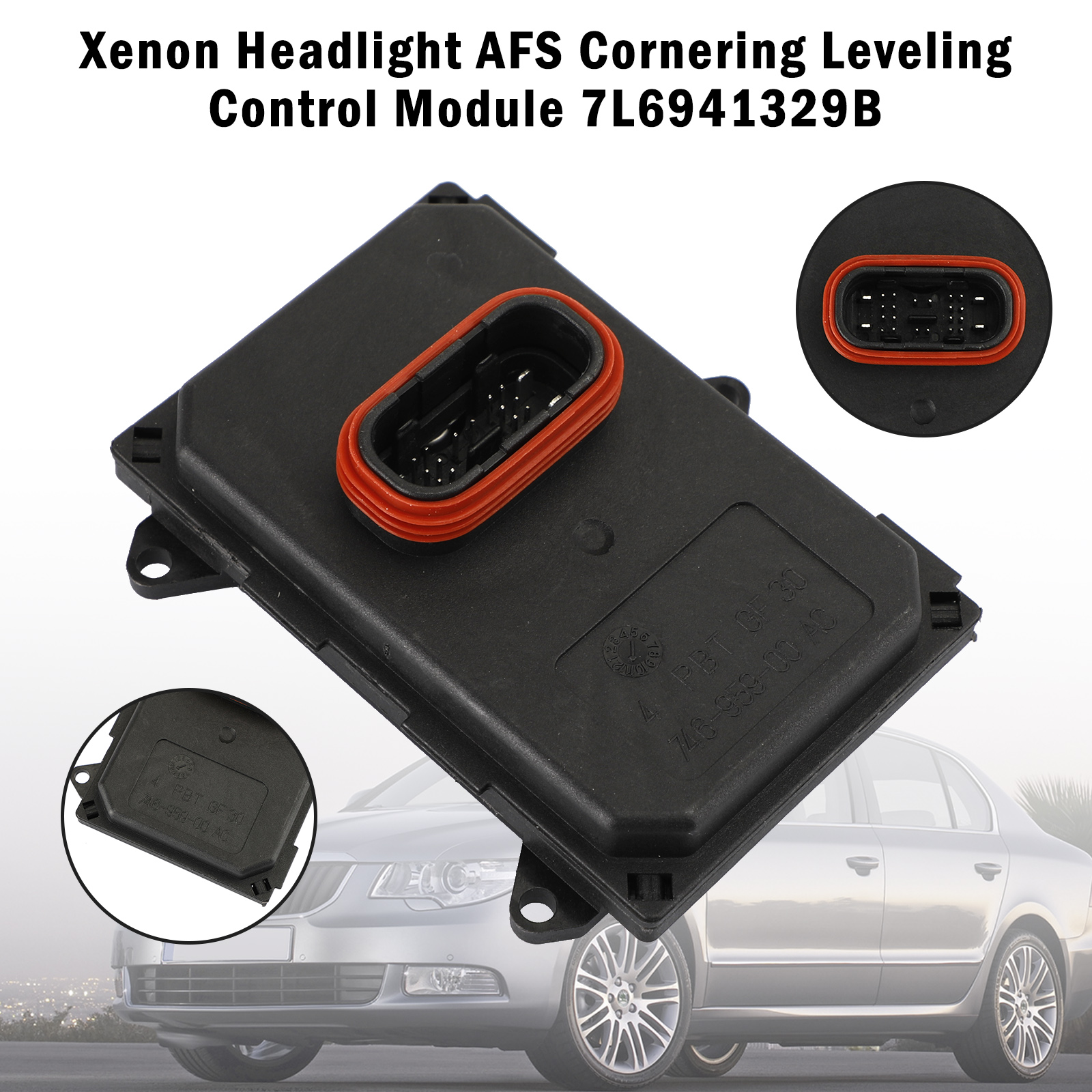 Xenon Headlight AFS Cornering Leveling Control Module 7L6941329B For ...