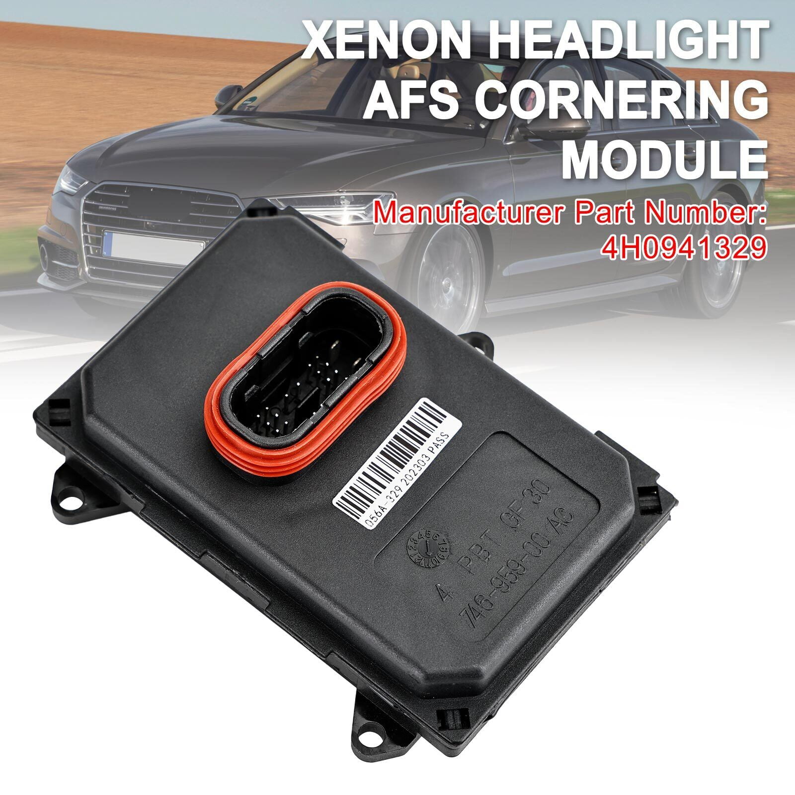 Xenon Headlight AFS Cornering Module 4H0941329 For Audi A3 VW Touareg ...