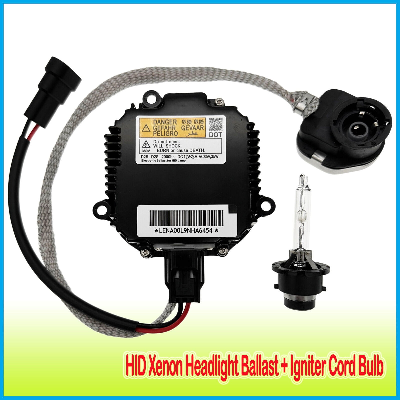 Xenon Headlight Ballast & Igniter & D2S Bulb for Nissan Infiniti Mazda ...