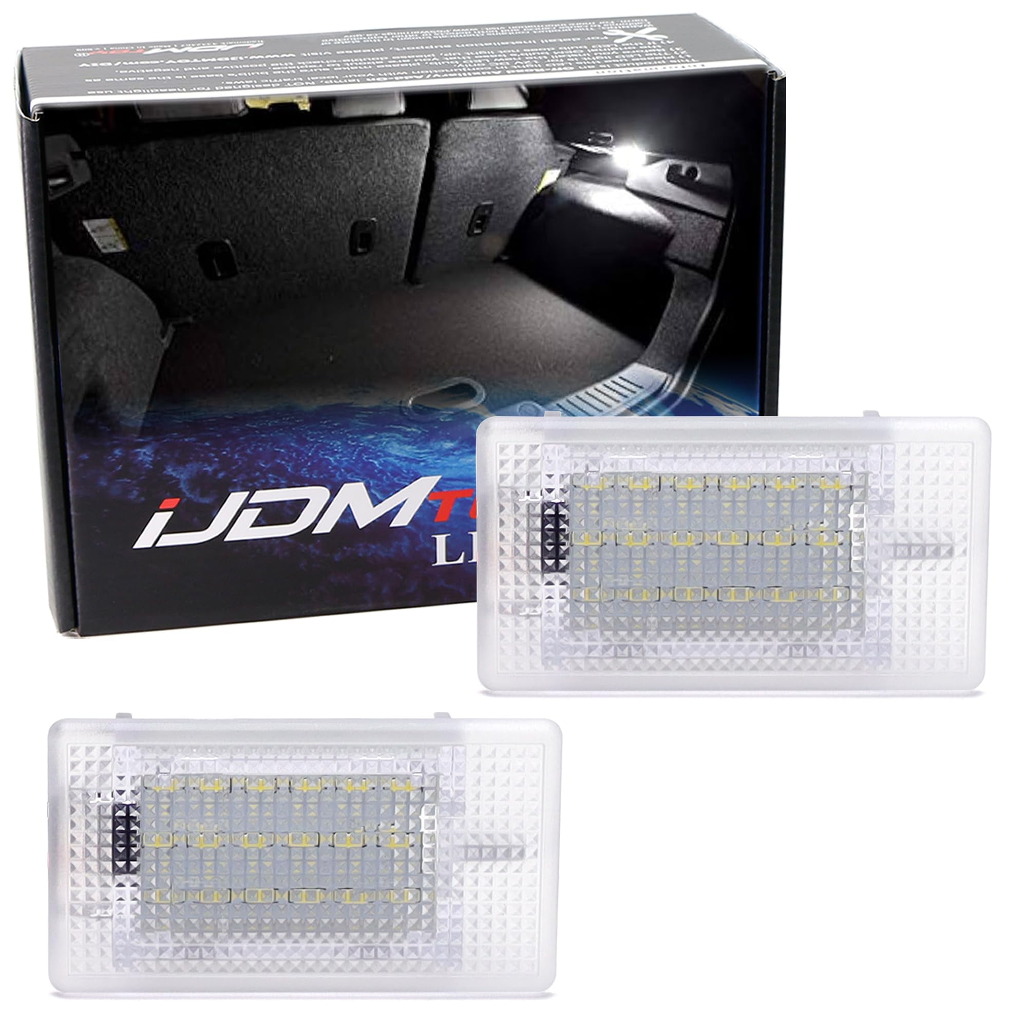 Xenon White 18-SMD Full LED Trunk Cargo Area Lights For Ford C-Max ...