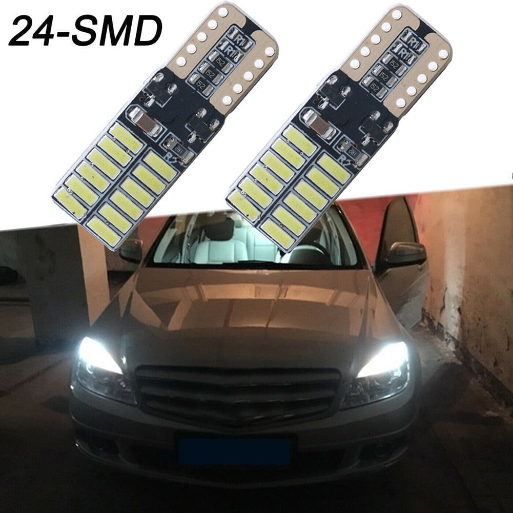 Xenon White 24-LED CANbus Bulbs For Mercedes-Benz W204 Eyebrow Parking ...