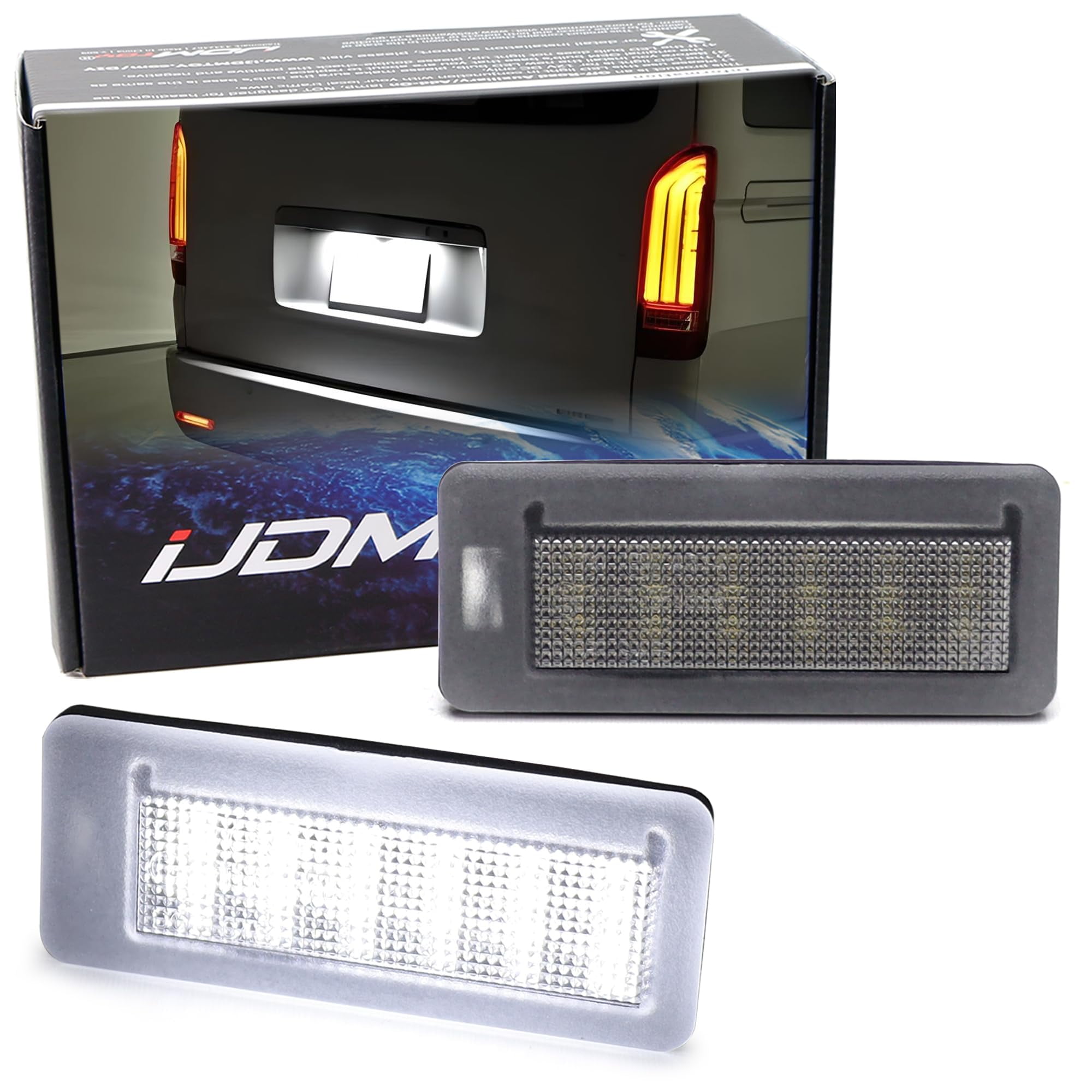 Xenon White Full LED License Plate Light Kit For Dodge 2015-2022 RAM ...