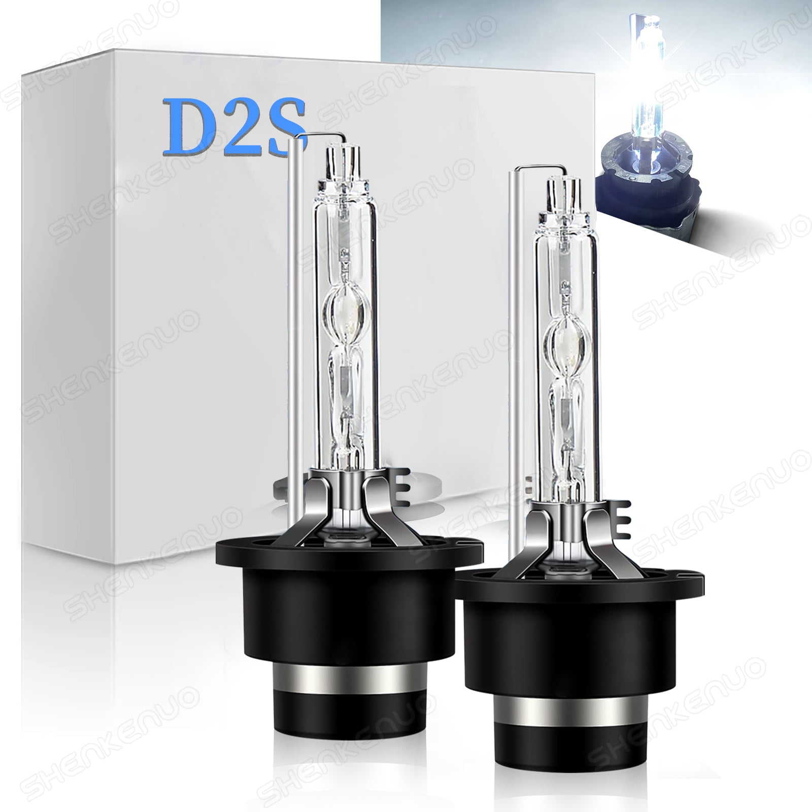 Quayub Xenon White HID Headlight Bulbs D2S 6000K 35W for 2010-2015 Nissan Altima Coupe - Walmart.com