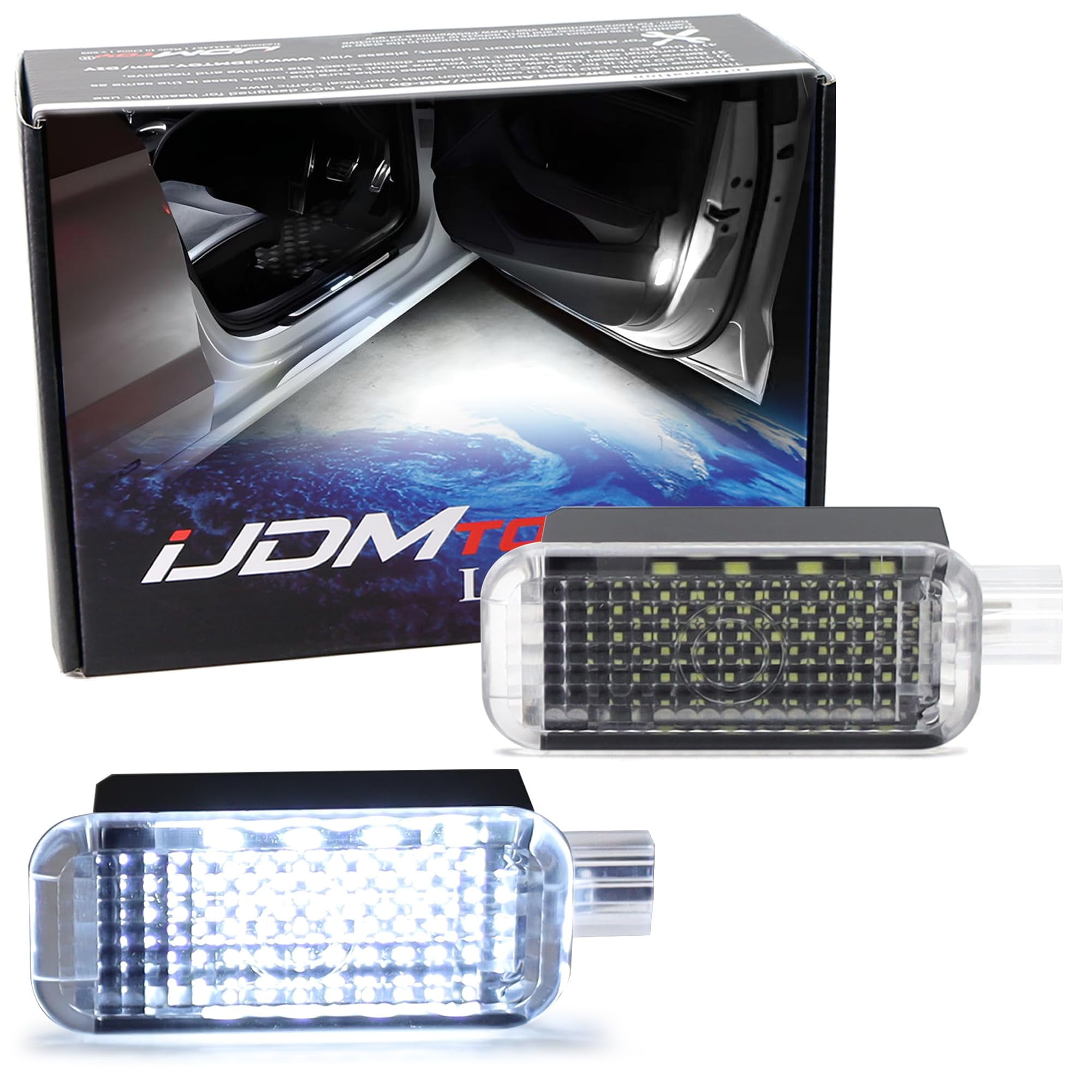 Xenon White LED Footwell, Door Sill, Side/Under Door Lights ...