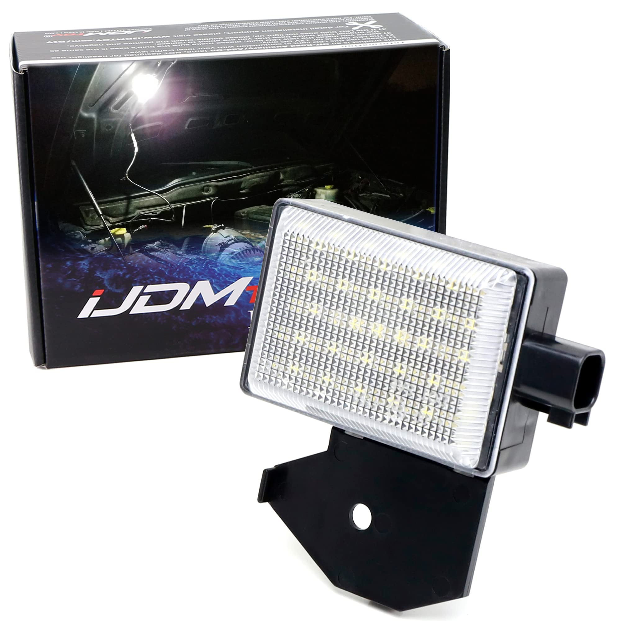Xenon White Super Bright 30-SMD Full LED Under Hood Light Assembly For ...