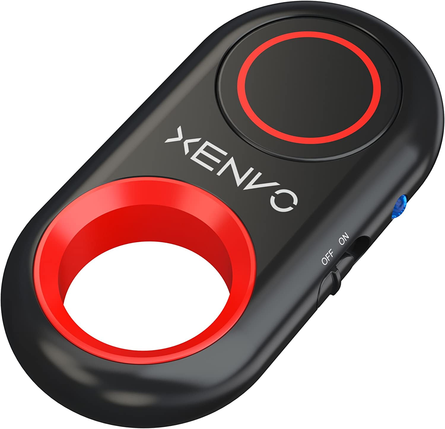Xenvo Shutterbug Wireless Selfie Button Clicker, Compatible with Smartphones and Tablets, Black ...