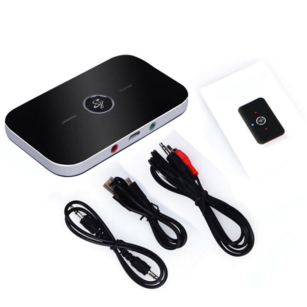 Xeoereki 2-in-1 Bluetooth-compatible Transmitter Receiver Wireless A2DP for TV Stereo Audio ...