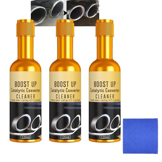 Xerdsx Catalytic Converter Cleaner for Car Engine Boost Up Oxygen ...