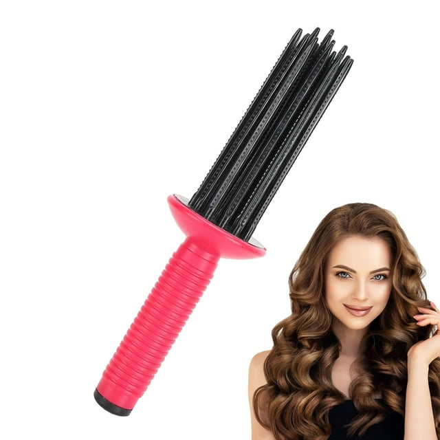Xerdsx Curling Roll Comb 2024 New Curl Rolling Comb Curling Hair Comb