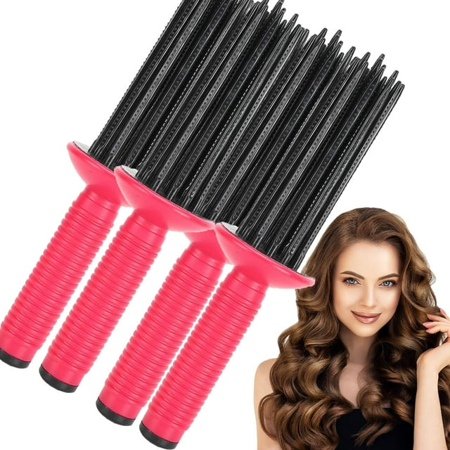 Xerdsx Curling Roll Comb 2024 New Curl Rolling Comb Curling Hair Comb