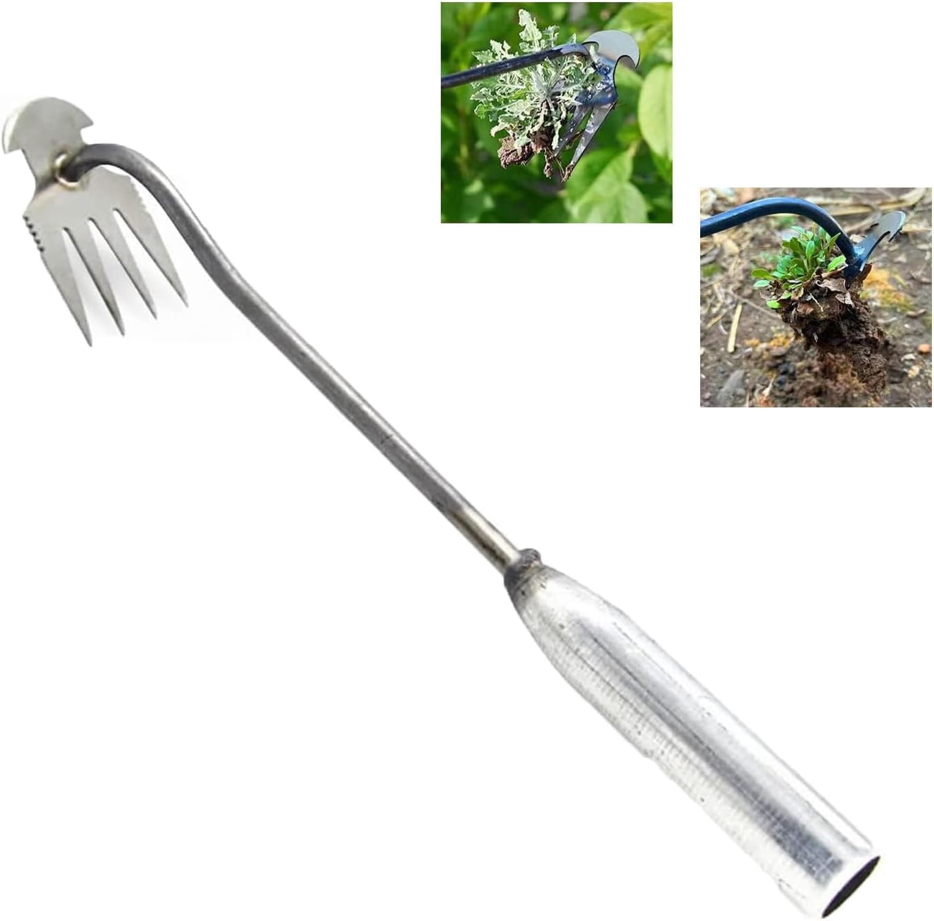 Xerdsx New Artifact Uprooting Weeding Tool, Hand Weeder Tool Manganese ...