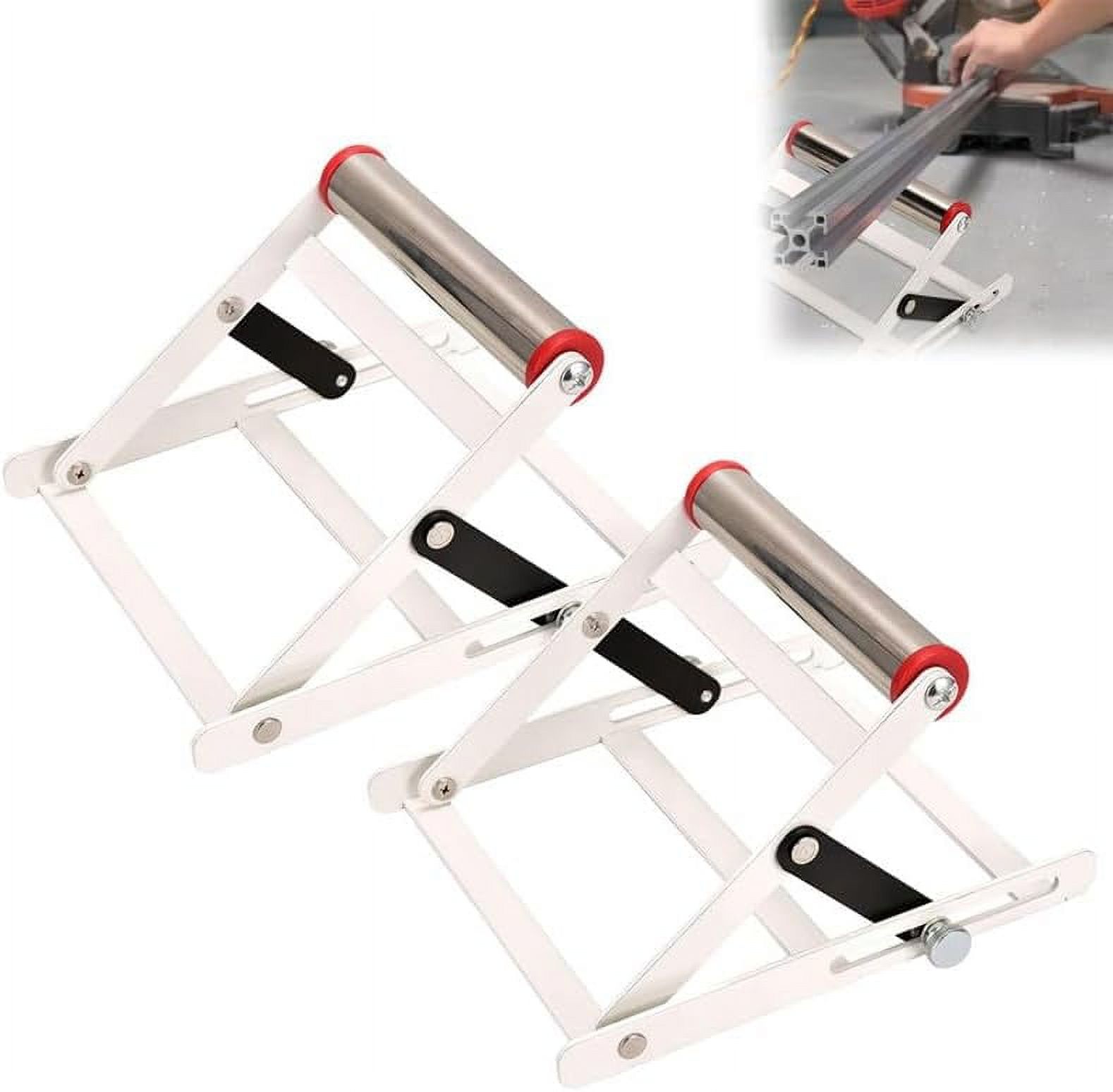 Xerdsx Table Saw Stand, Adjustable Cutting Machine Support Frame, Metal ...