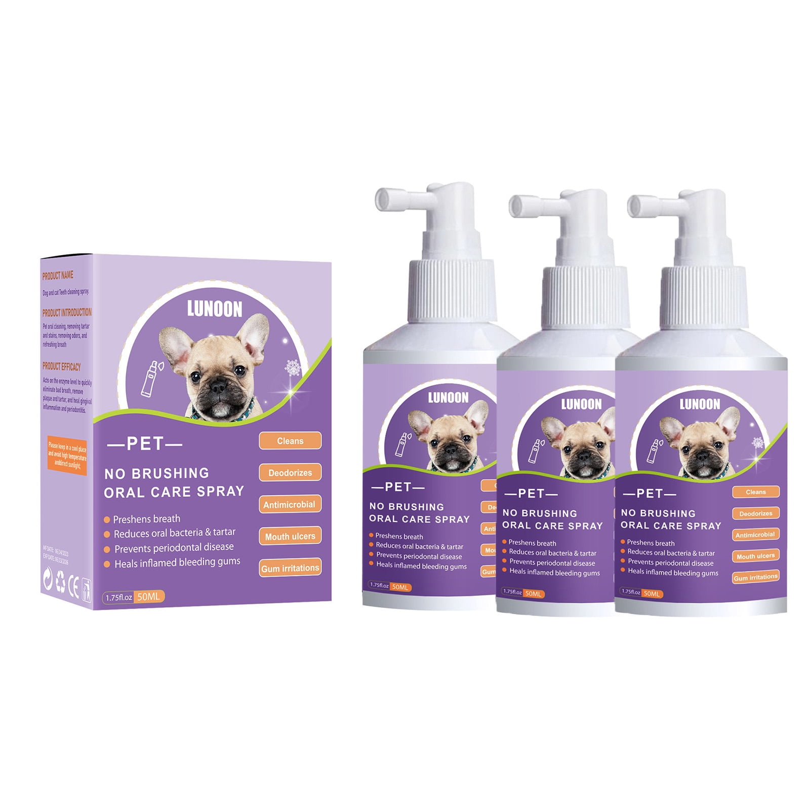 Xerdsx Teeth Cleaning Spray for Dogs & Cats, 2023 New Pet Clean Teeth ...