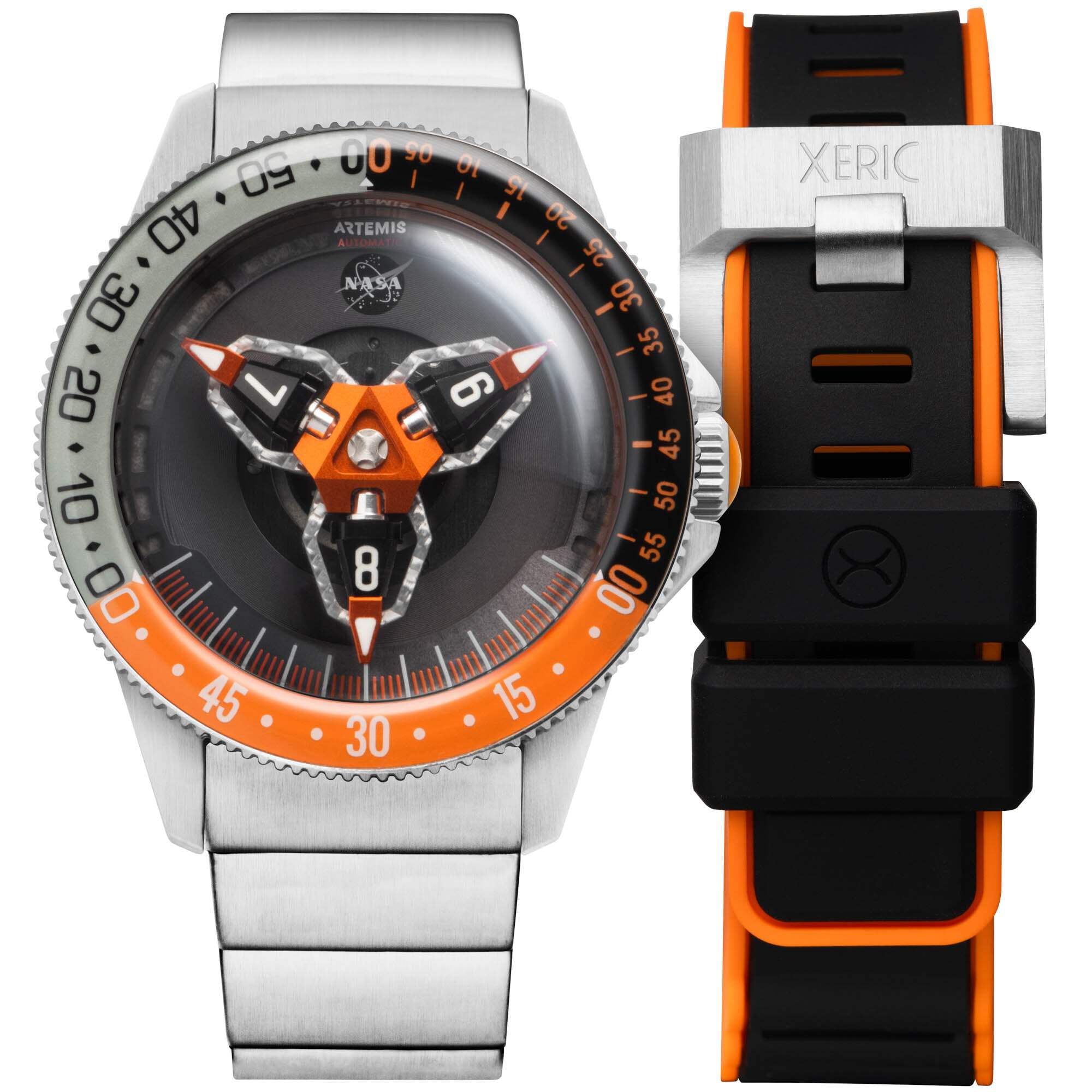 Xeric NASA Artemis Tumbler Automatic Afterburn Limited Edition ...