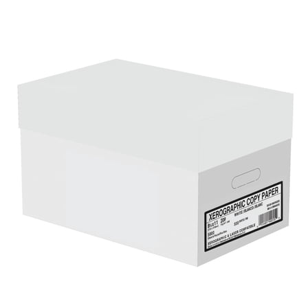 Optimus Copy Paper 8.5" x 11", 20 lbs, White, 5000 Sheets, 10 Pack ...