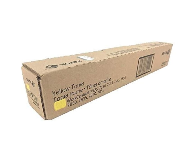 Xerox Genuine OEM 006R01510 (6R1510) Yellow Toner Cartridge (15K YLD ...