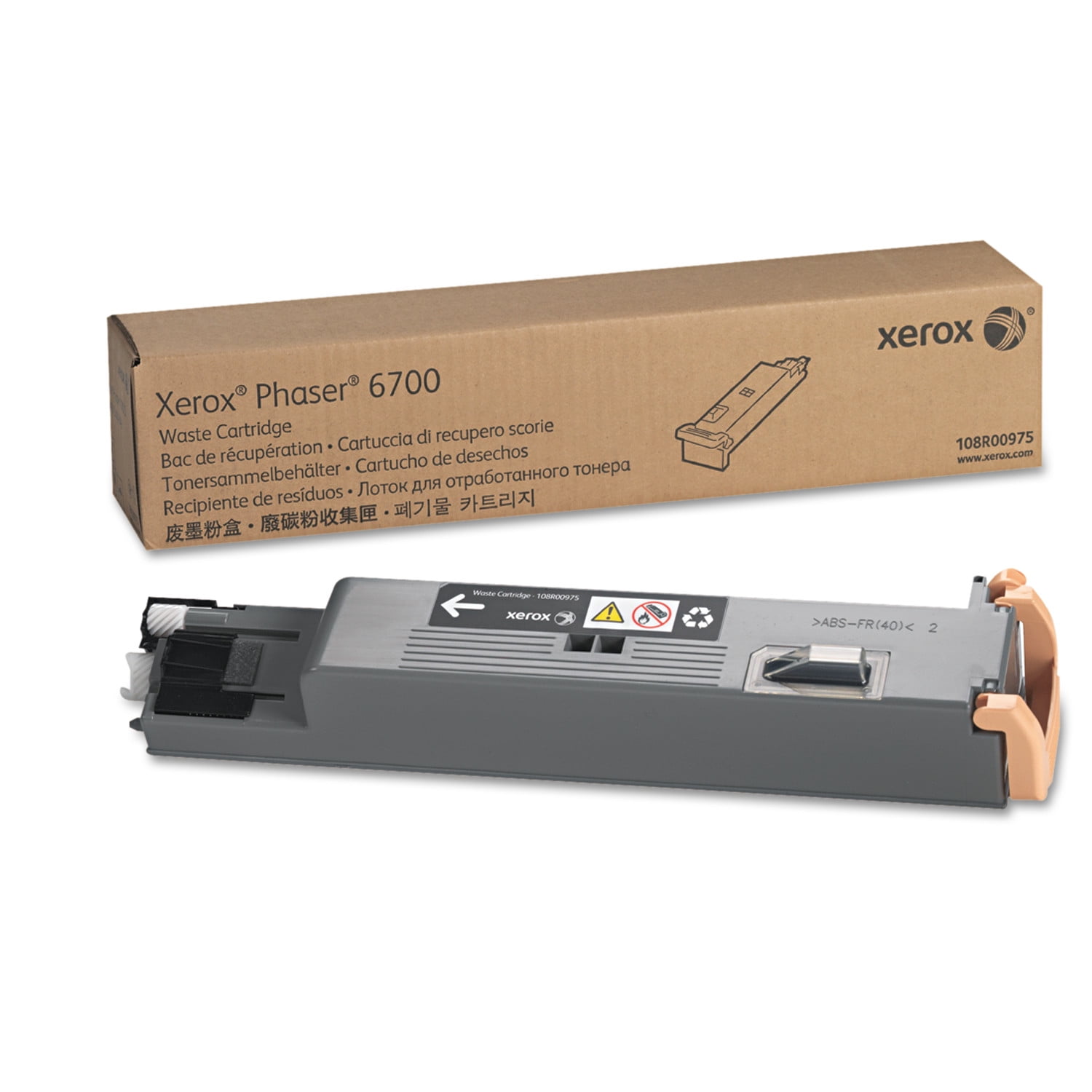 Xerox 108R00975 Waste Cartridge, 25,000 Page-Yield - Walmart Business ...