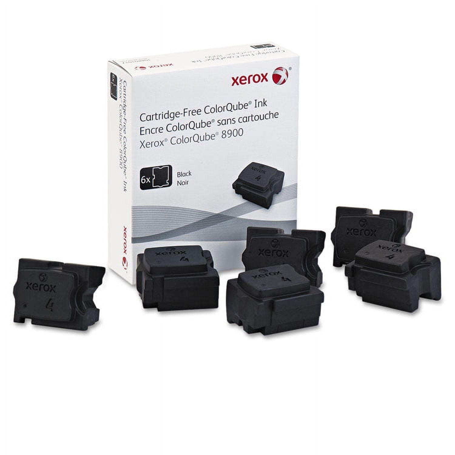 Xerox 108R01017 Xerox Solid Ink Stick - Black - Solid Ink - 6 / Box ...